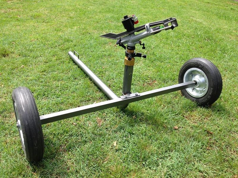 DuCaR Atom 28 Sprinkler Wheeled Cart Set Two Sprayers Portable