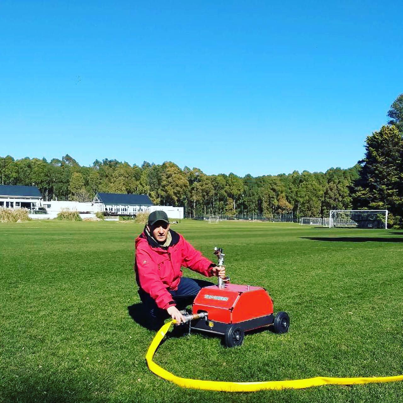 DuCaR IrriCruiser MINI Turf and Sports Field Irrigator