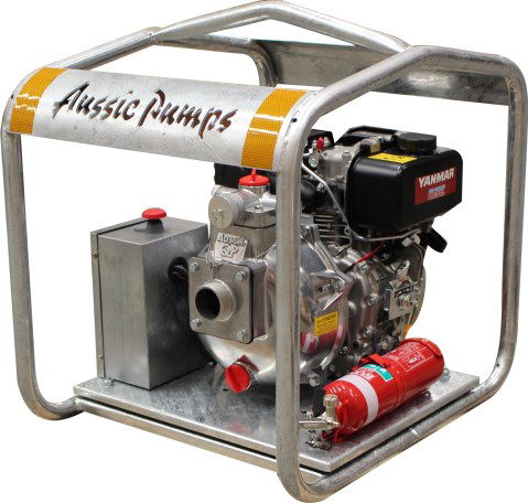 Aussie Fire Fighting Pumps Yanmar 7HP Diesel Engine