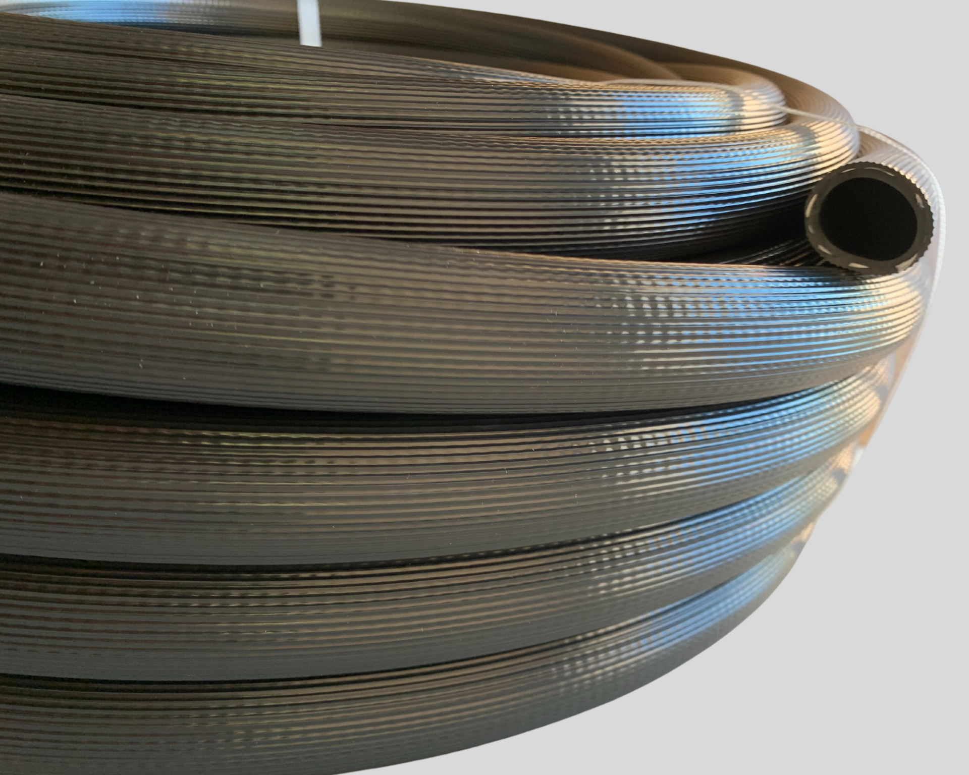 Fire fighting hose black