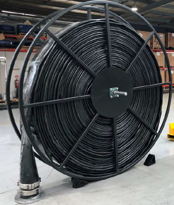 Crusader Hamersley Heavy Duty Large Lay Flat Hose Reel System