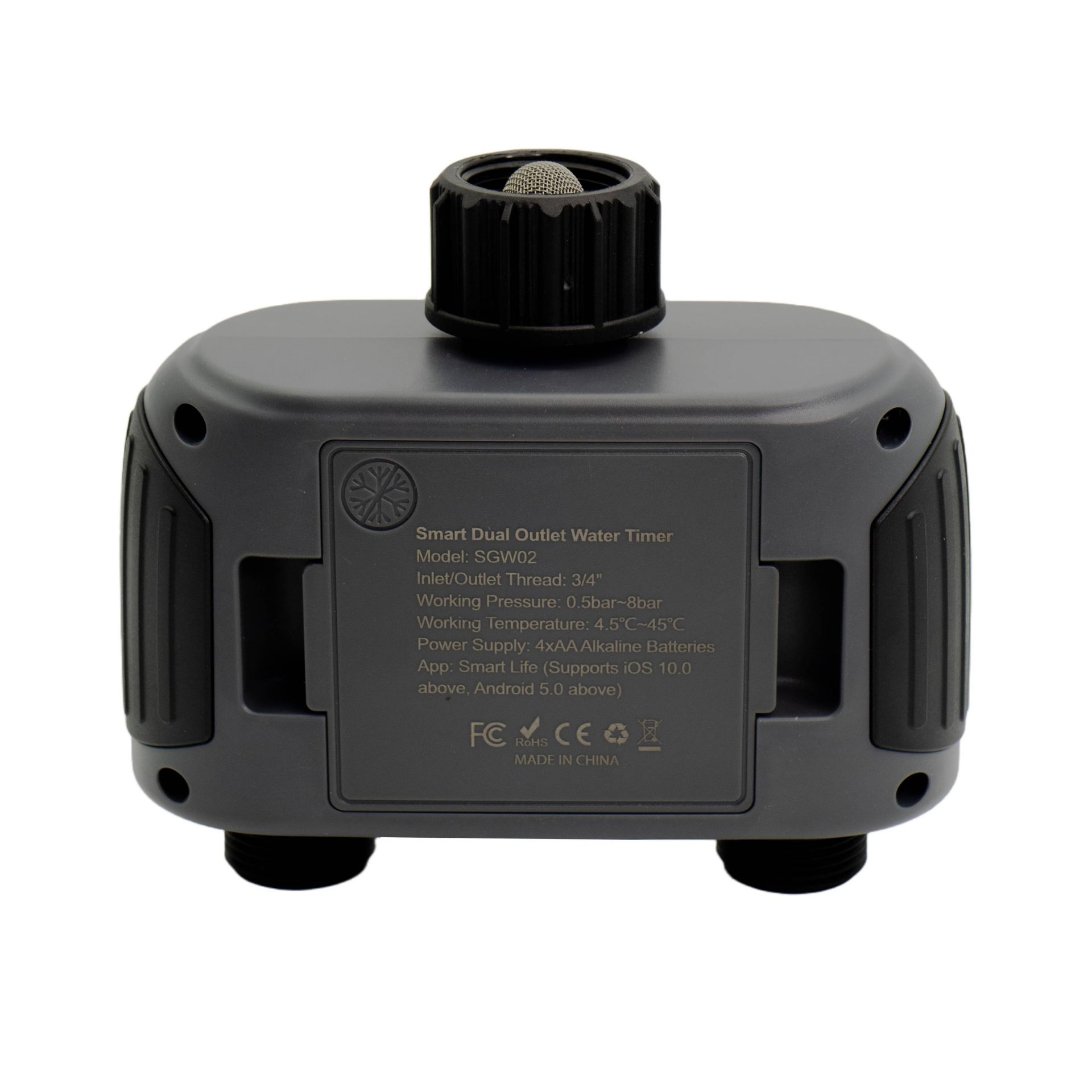 Baccara 3/4" BSPP Smart Bluetooth 2 Outlet Tap Timer